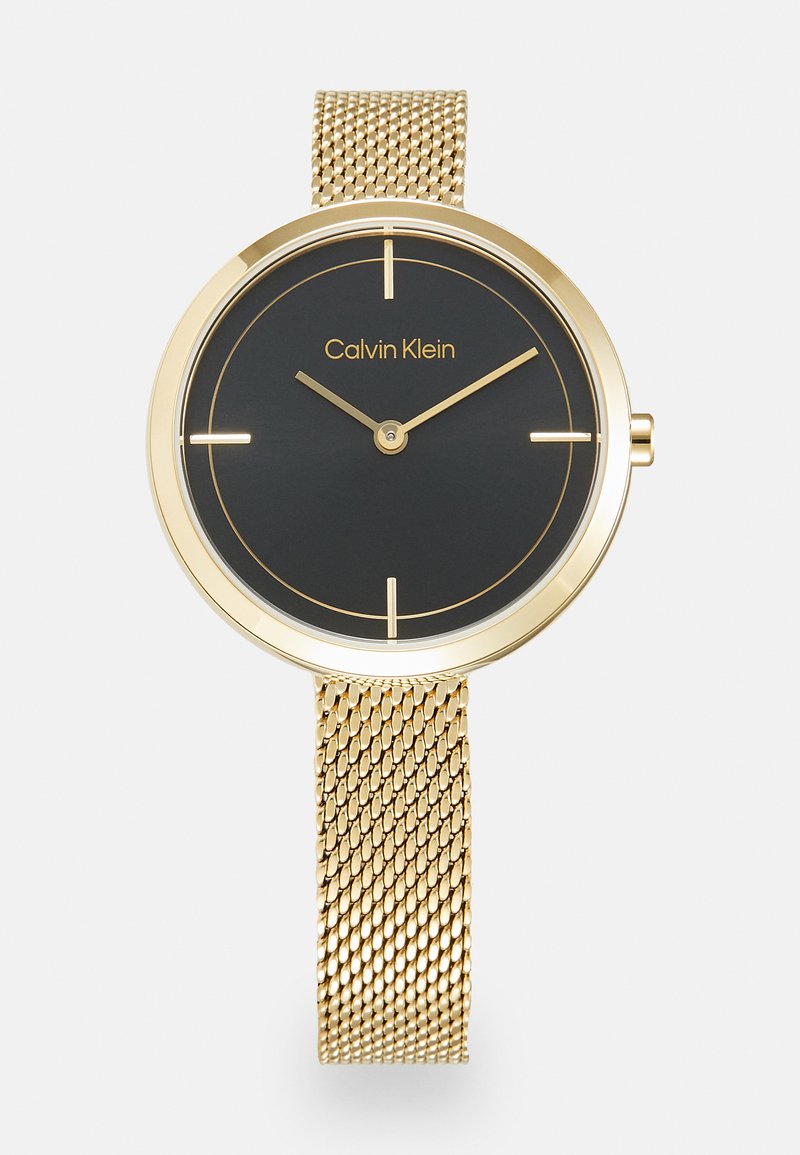 Calvin Klein SUNRAY DIAL - Reloj - gold-coloured/black/dorado - Zalando.es