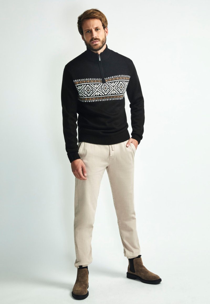 Blue Seven NATURE - Jumper - schwarz/black - Zalando