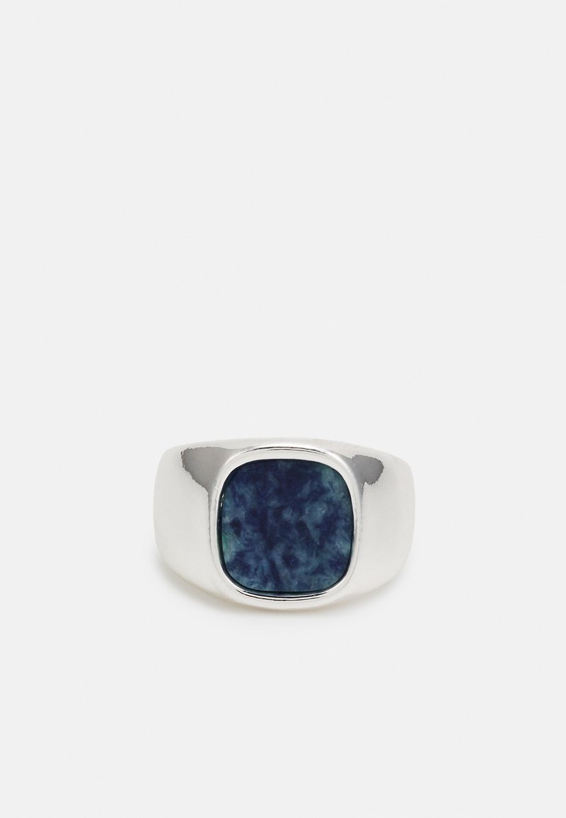 Icon Brand SUNDAY COMPOSITE SIGNET - Ring - blue - Zalando.ie