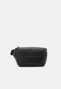 HUGO STAKED BUMBAG UNISEX - Bum bag - black - Zalando