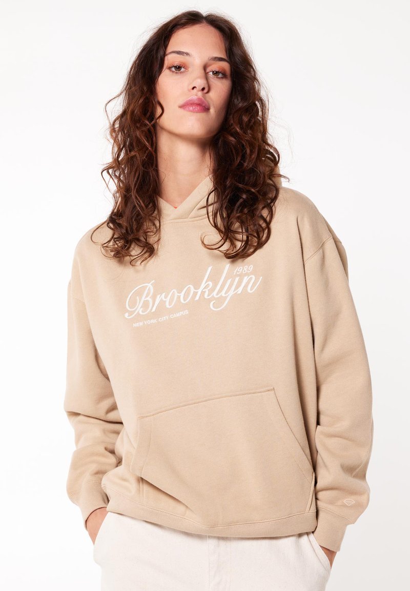 America Today SAYA - Hoodie - light khaki/kaki - Zalando.be