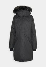 Columbia JUNIPER RIDGE - Dunkåpe / -frakk - black/svart - Zalando.no
