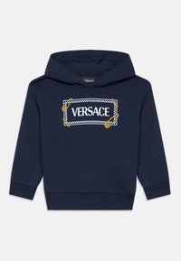 Versace VINTAGE LOGO PINNED KIDS PRINT UNISEX - Hanorac - navy/ivory ...