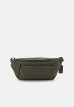 Coach LEAGUE BELT BAG IN SIGNATURE - Sac banane - army green/kaki ...