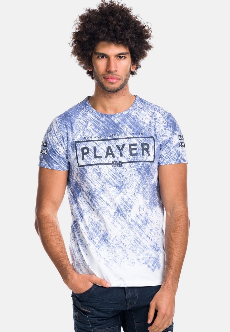 Koroshi PRINTED - T-shirt con stampa - blanco white/bianco - Zalando.it