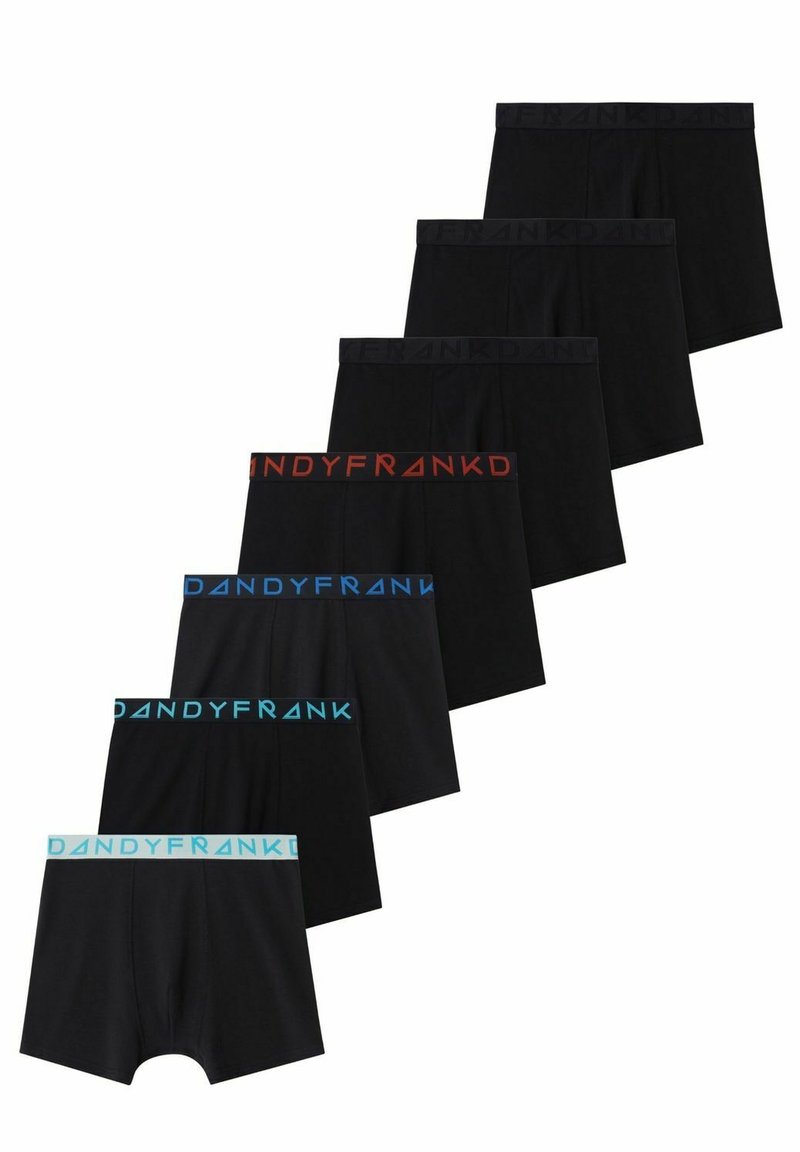 Frank Dandy 7-PACK SOLID MIX - Pants - black - Zalando.de
