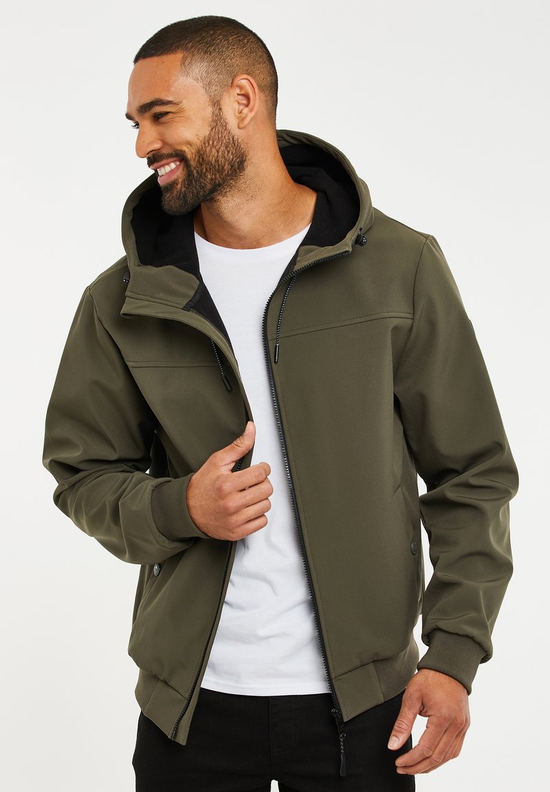 Threadbare NERSTON - Sweatjacke - khaki/grün - Zalando.de