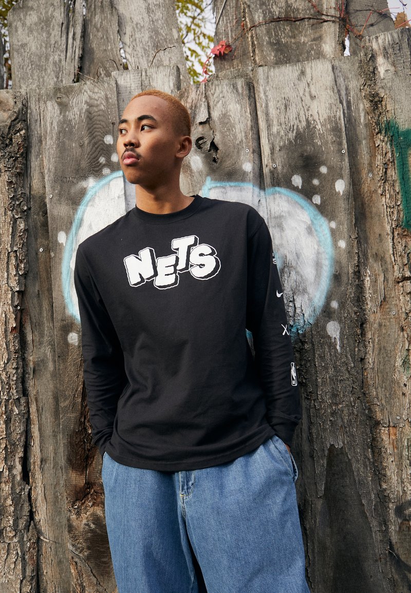 Nike Performance NBA BROOKLYN NETS - Artykuły klubowe/czarny - Zalando.pl