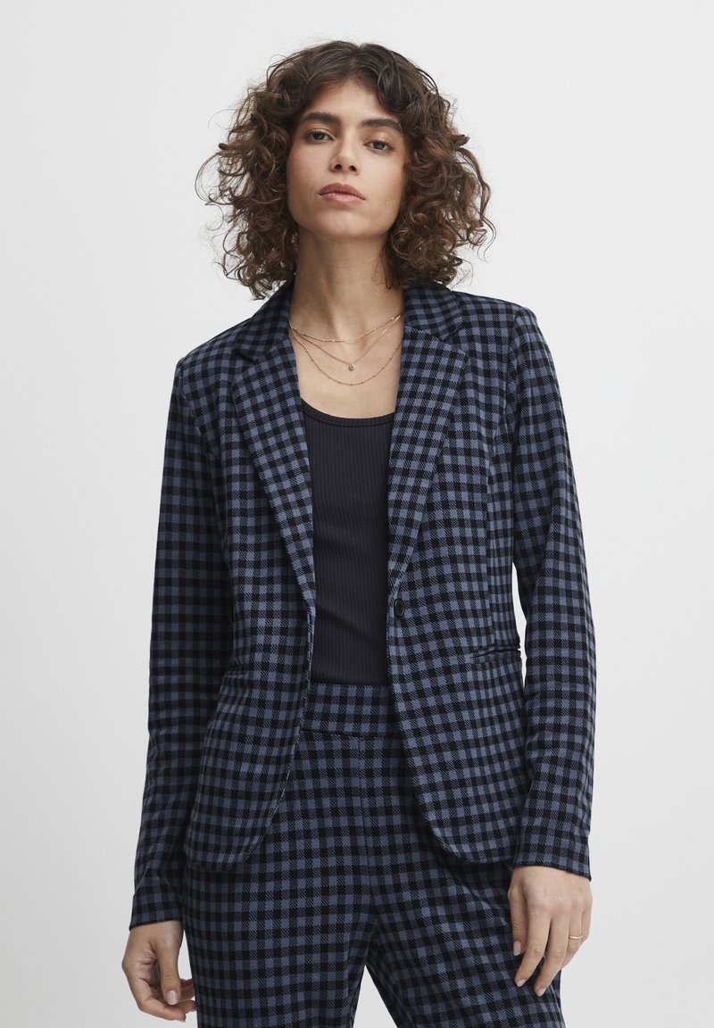 ICHI IHKATE - Blazer - bering sea/blauwgrijs - Zalando.be