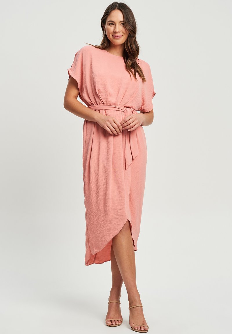 TUSSAH ELINA MIDI - Vestido informal - dusty rose/rosa - Zalando.es