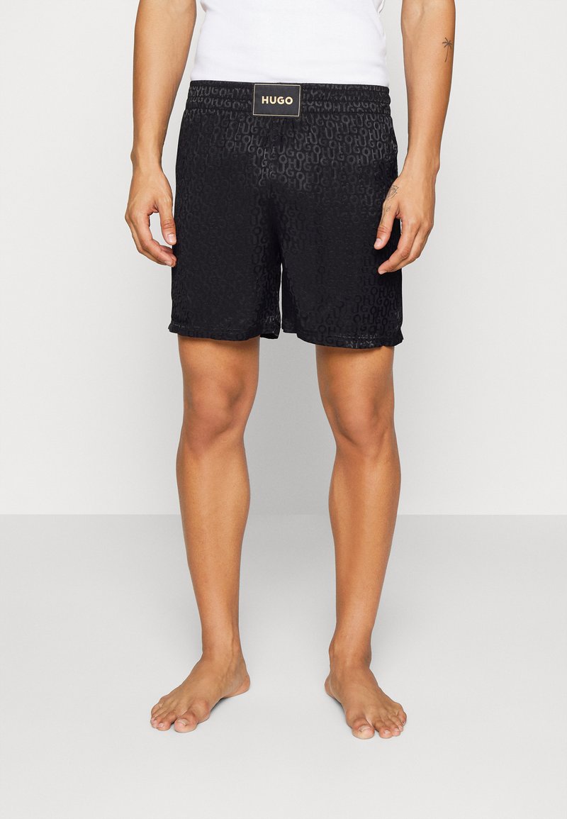 HUGO SHORTS - Pyžamový spodní díl - black/černá - Zalando.cz