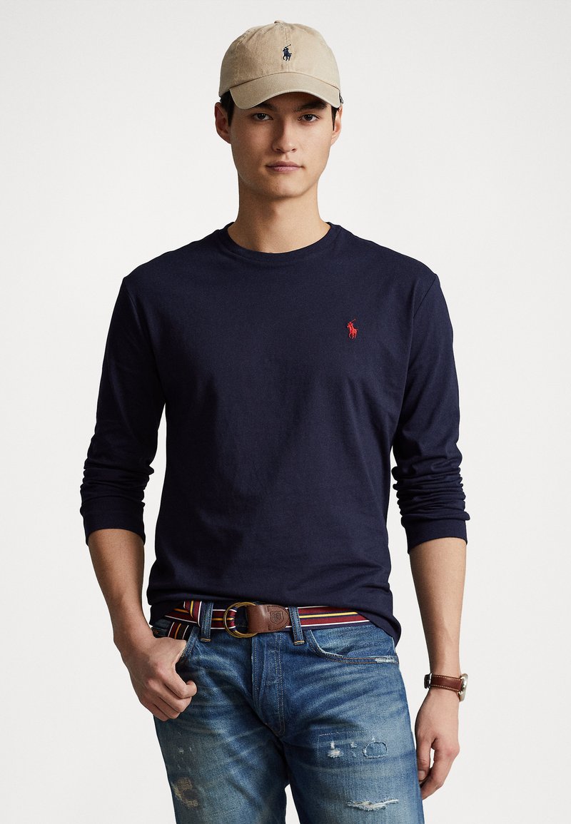 Polo Ralph Lauren LONG SLEEVE - Langarmshirt - dark blue/dunkelblau - Zalando.de