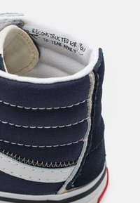 Vans RECONSTRUCT - Höga sneakers - navy/white/mörkblå - Zalando.se