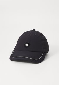 Double A by Wood Wood ELI BADGE CAP UNISEX - Cap - shadow side/dark ...