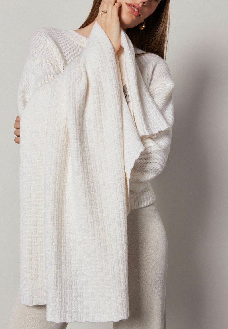 Falconeri Schal - white/weiß - Zalando