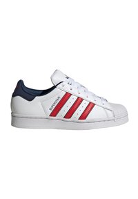 adidas Originals SUPERSTAR - Sneaker low - cloud white better scarlet ...