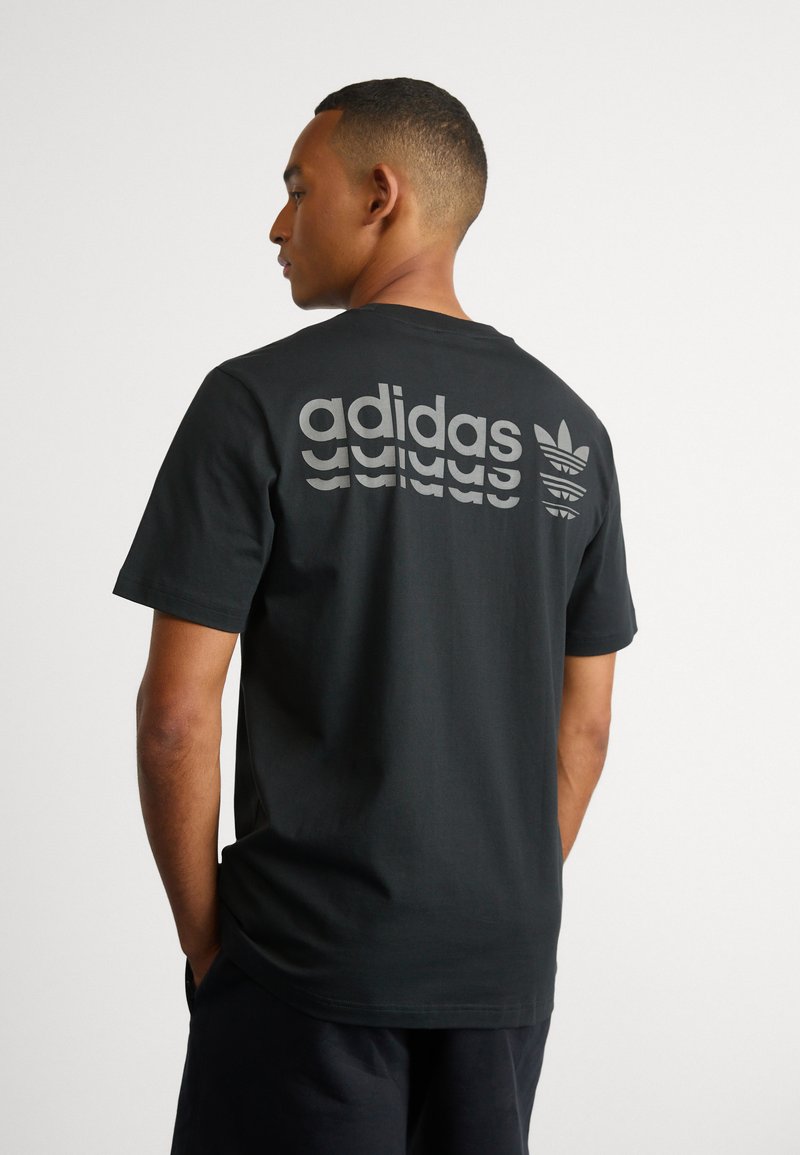 adidas Originals TEE - Print T-shirt - black - Zalando.ie