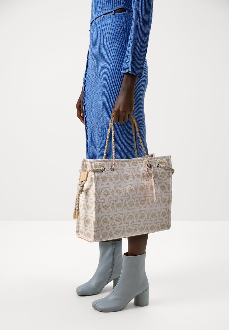 Coccinelle NEVER WITHOUT SUMM MON - Tote bag - multi-coloured/off-white ...