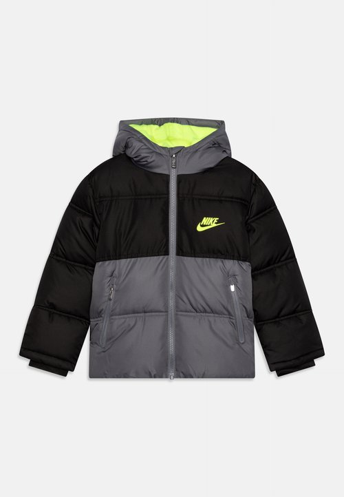Nike Sportswear COLORBLOCK PUFFER - Winterjacke - black/schwarz ...