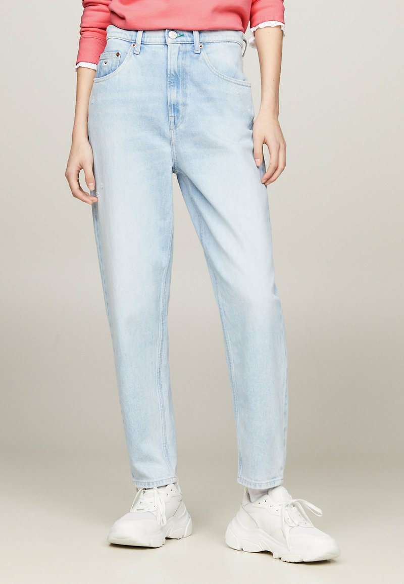 Tommy Jeans HIGH RISE - Relaxed fit jeans - denim light/blue-grey - Zalando