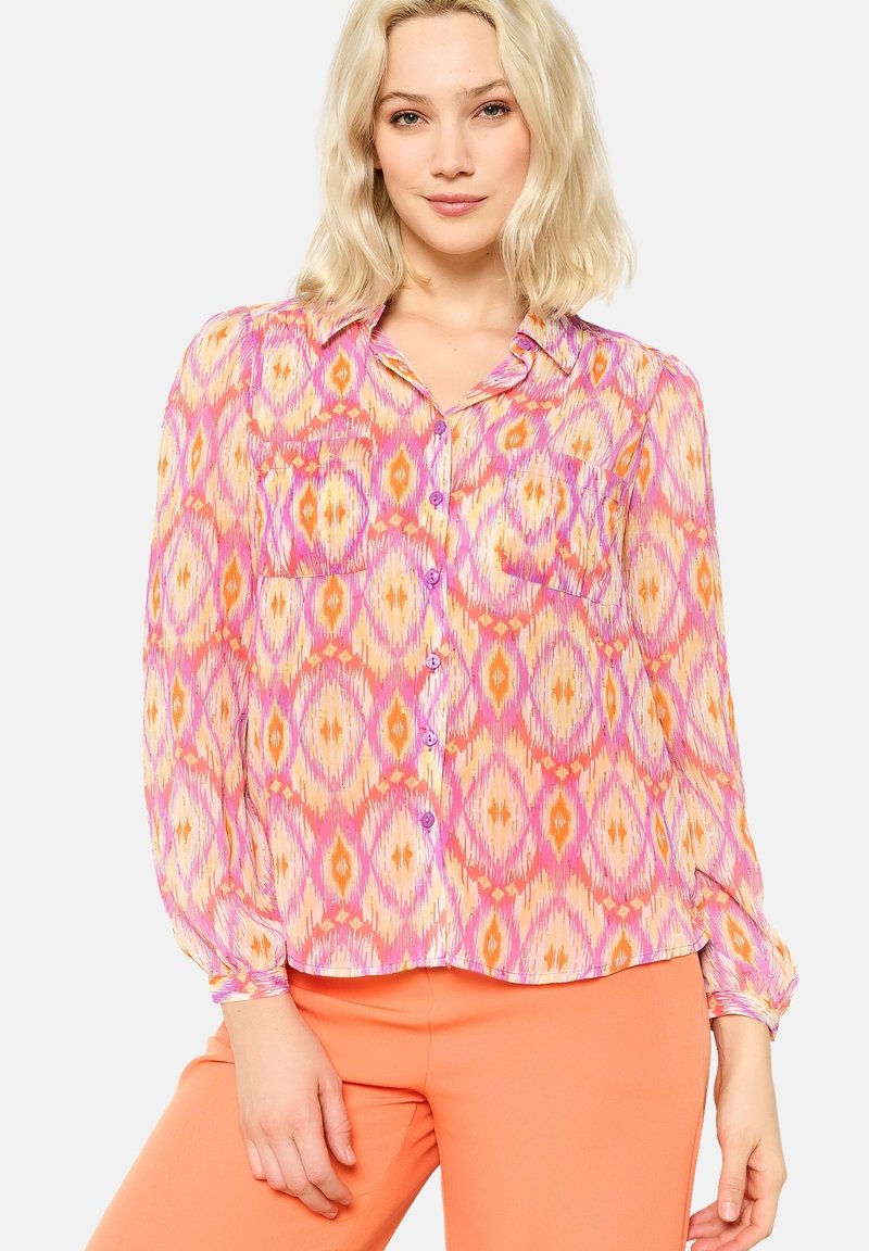 LolaLiza ITH IKAT PRINT - Chemisier - pink bubblegum/rose - ZALANDO.FR