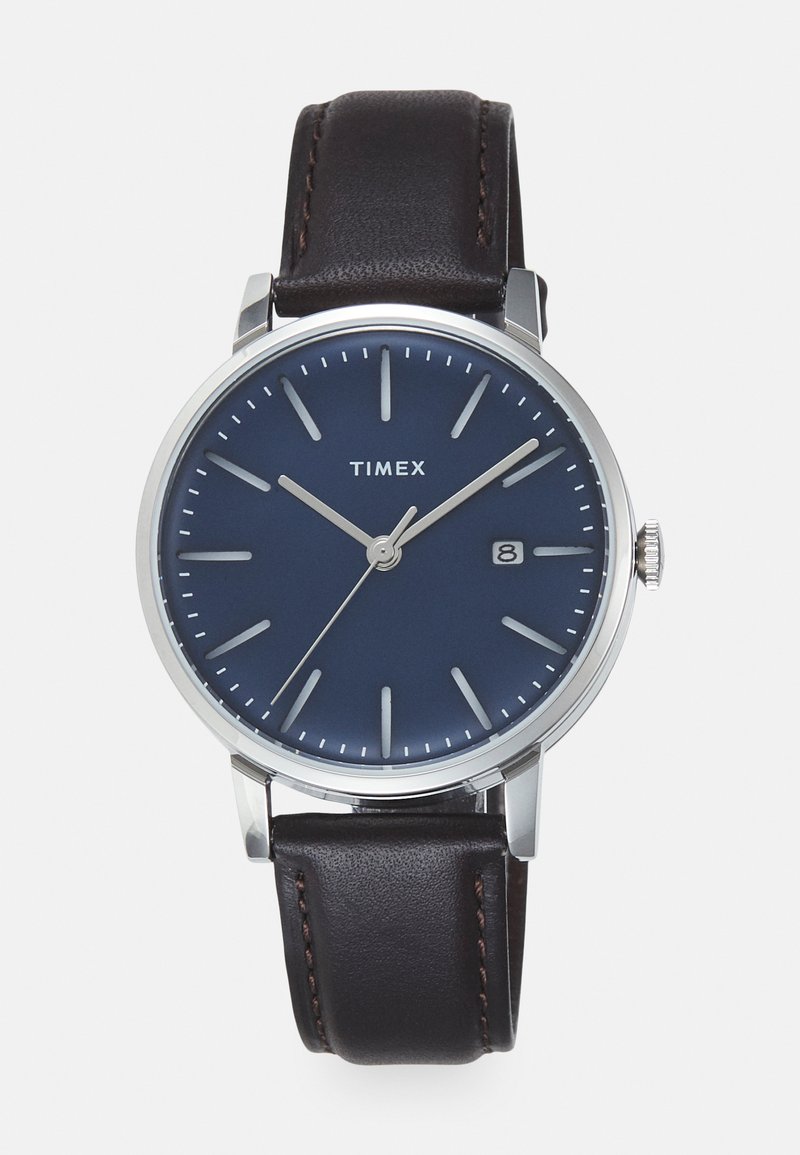 Timex MIDTOWN 3 HAND UNISEX - Uhr - silver-coloured/black/blue/schwarz ...