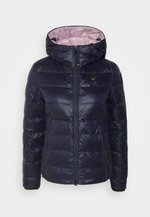 Blauer BASIC HOOD - Daunenjacke - navy/dunkelblau - Zalando.at