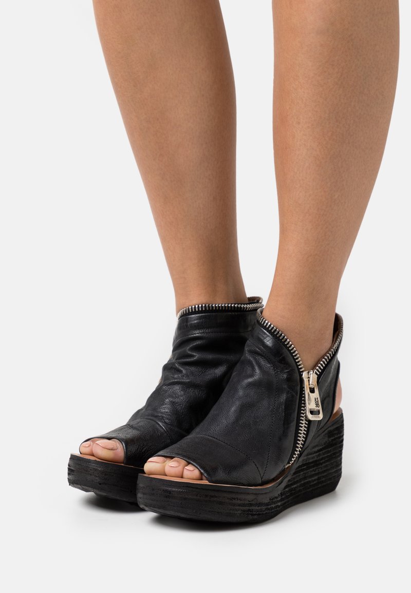 A.S.98 NOA - Platform sandals - nero/black - Zalando.ie