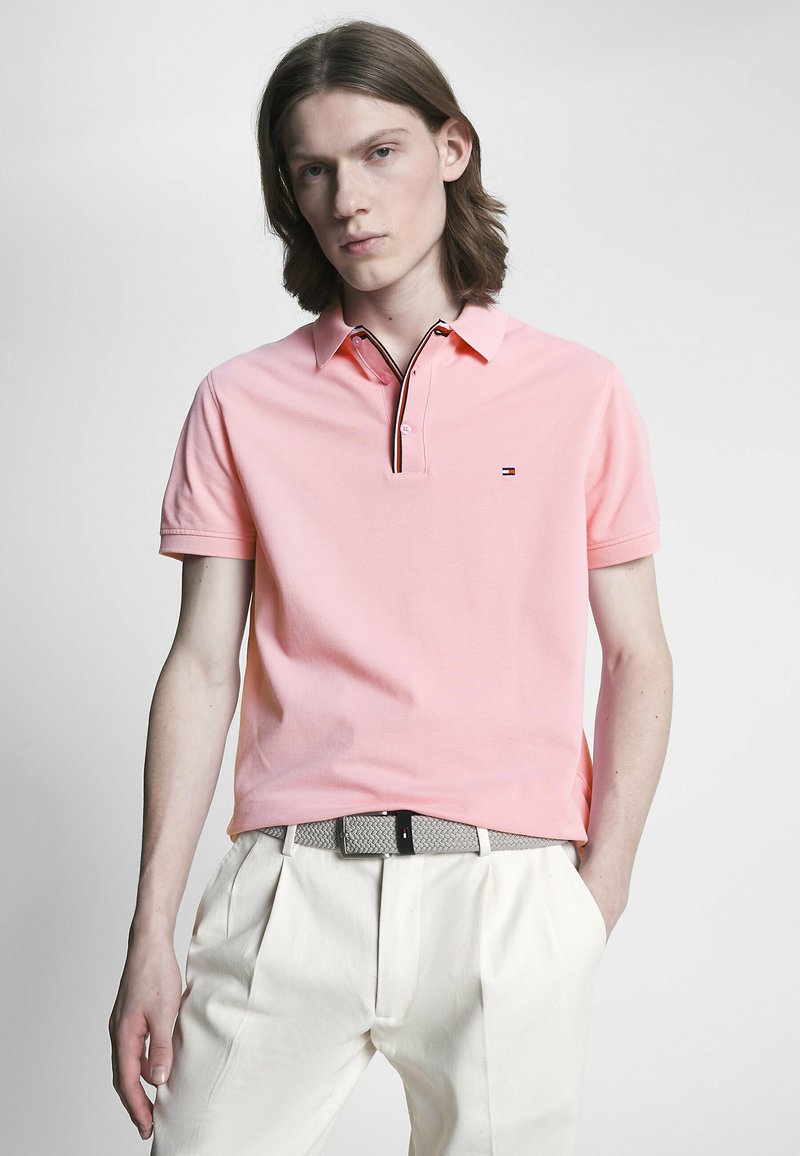 Tommy Hilfiger RWB PLACKET TIPPING REG - Polo shirt - iconic pink/pink ...
