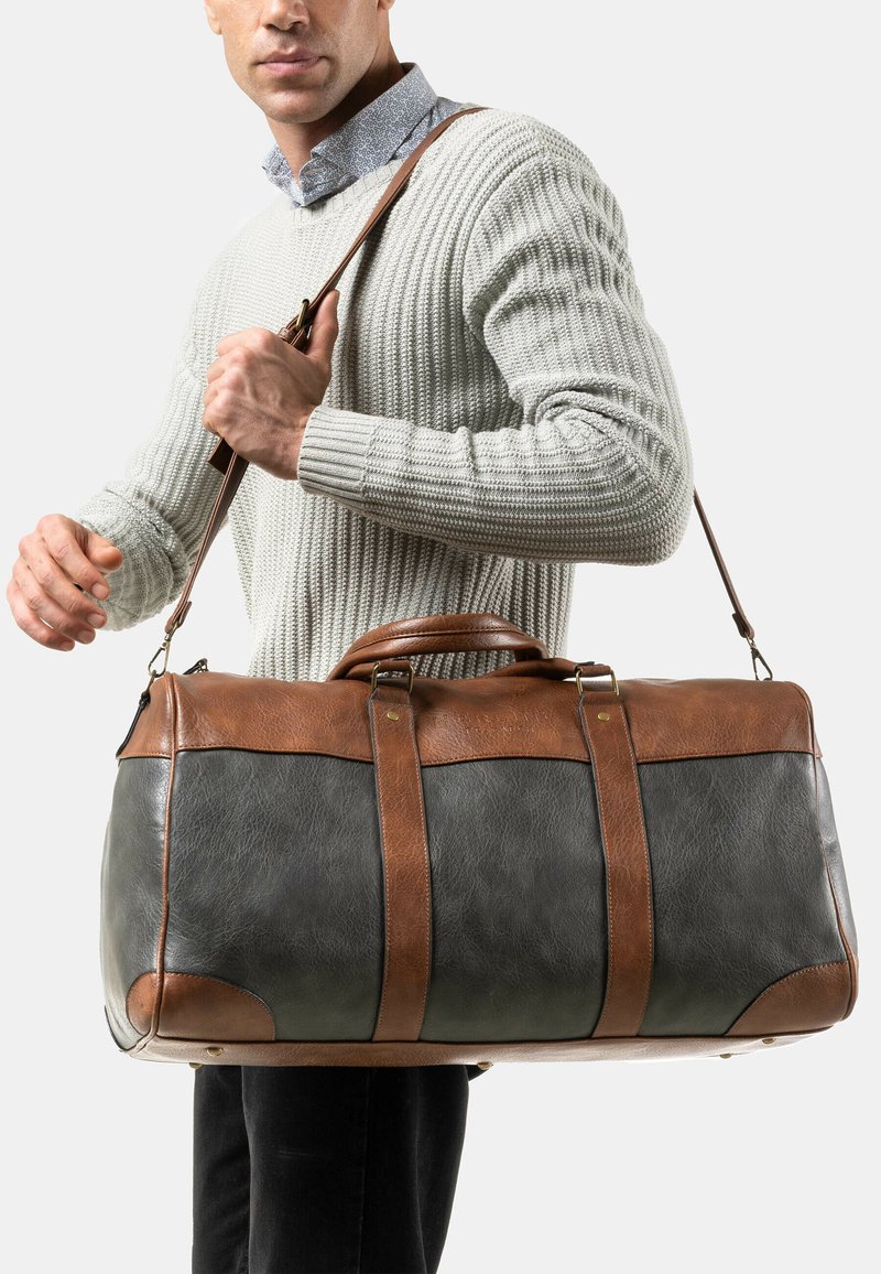 Herling Weekend bag - anthracite grey/anthracite - Zalando.ie