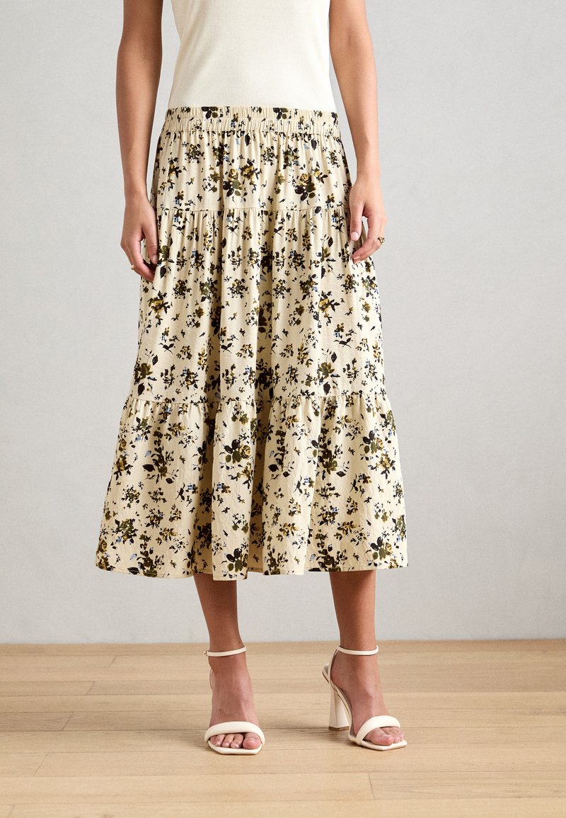 Lollys Laundry SKIRT - A-snit nederdel - off-white/multi-coloured ...