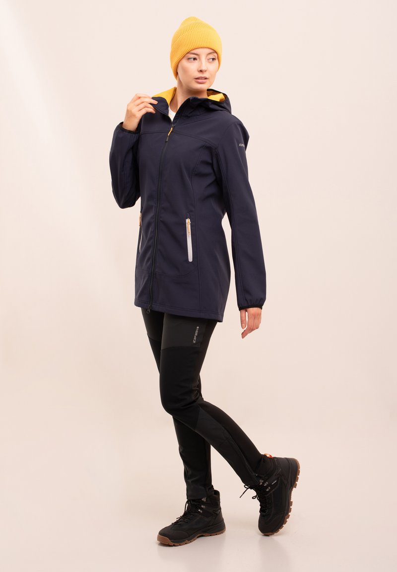 Icepeak BYRON - Kuoritakki - dunkel blau/tummansininen - Zalando.fi