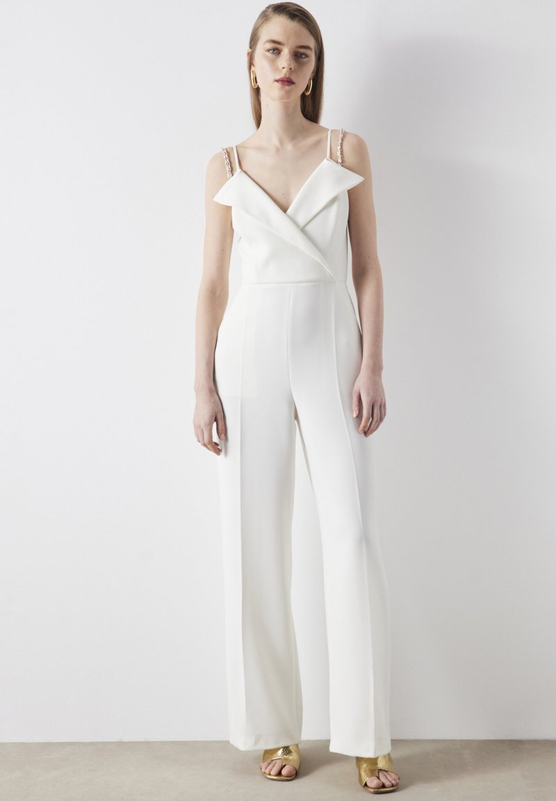 Ipekyol OVERALL REGULAR FIT DOUBLE-BREASTED WITH CHAIN - Tuta jumpsuit ...
