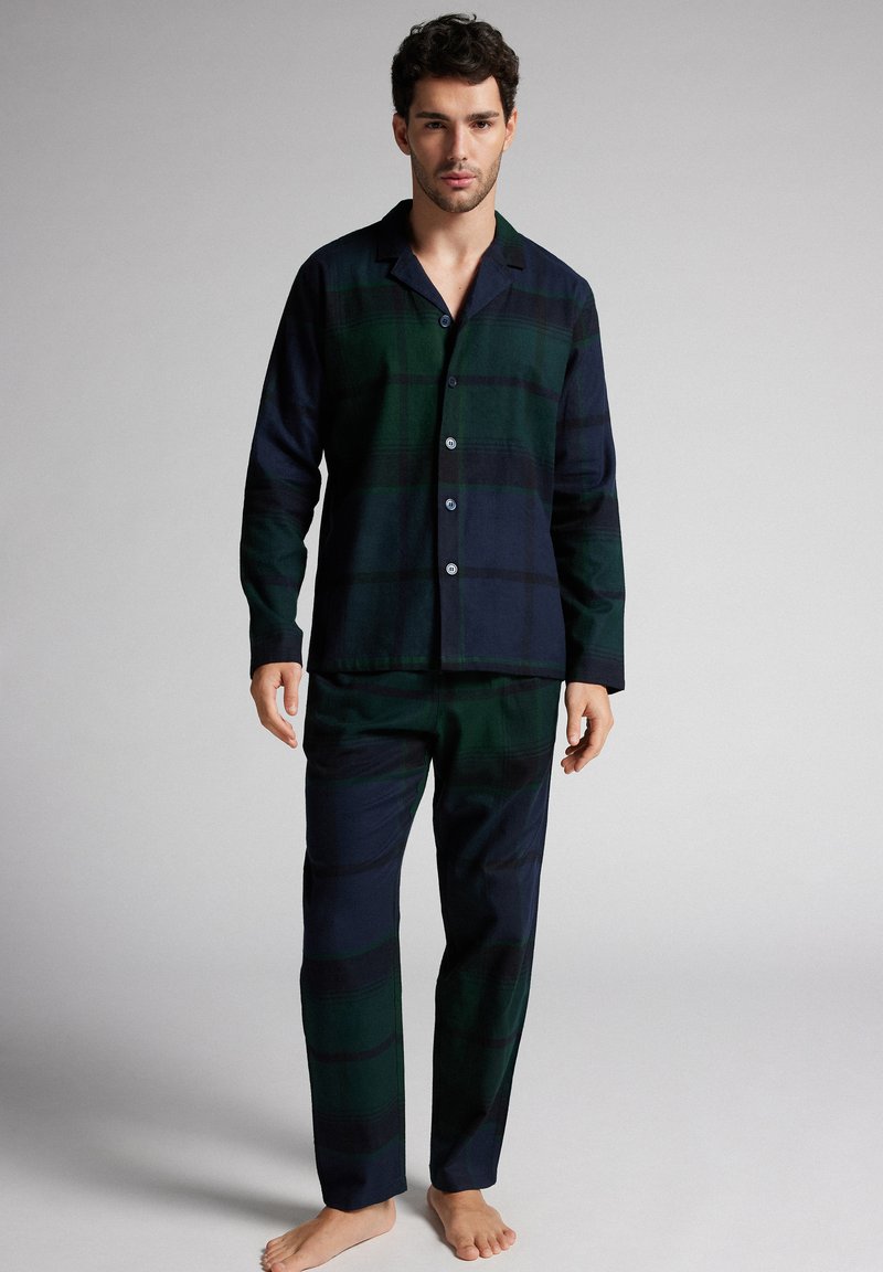 Intimissimi Pyjamas - mottled blue - Zalando.ie