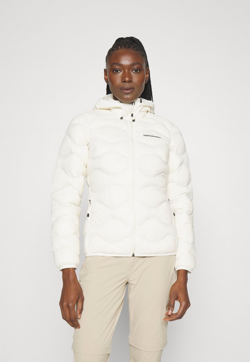 Peak Performance HELIUM HOOD - Down jacket - vintage white/off-white ...