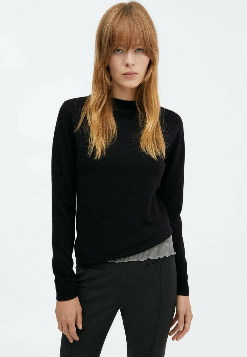 Mango SERRANO - Jersey de punto - noir/negro - Zalando.es