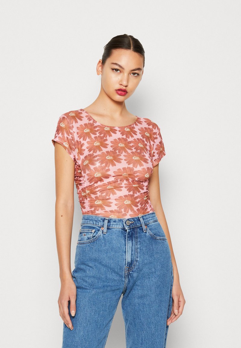 Free People KEEP IT SIMPLE BABY - Print T-shirt - pink - Zalando.ie