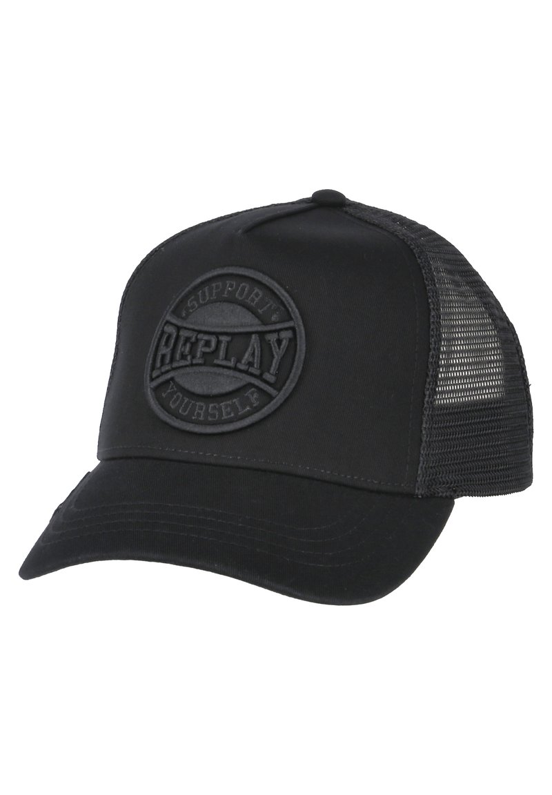 Replay Cap - schwarz/black - Zalando