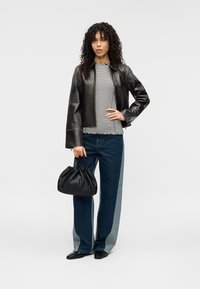 Mads Nørgaard RACHEL - Bőrdzseki - black/fekete - Zalando.hu