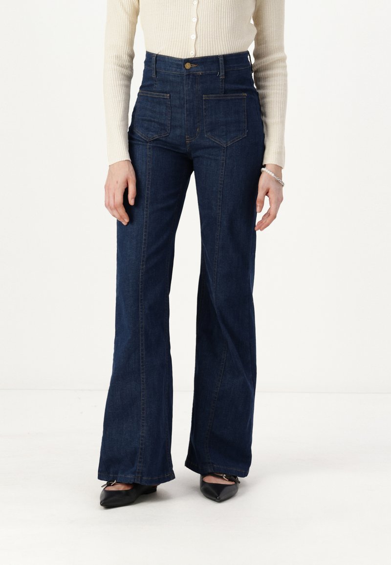 LOIS Jeans PALAS - Jeans Bootcut - rinse/darkblue - Zalando.dk