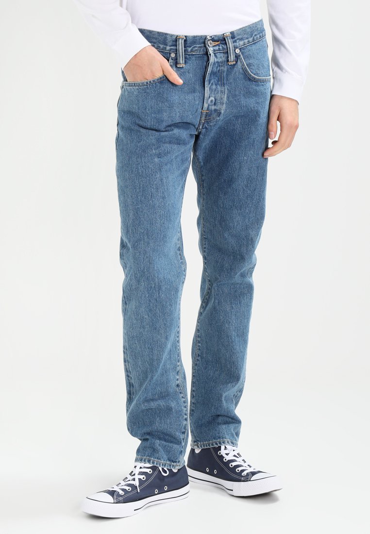 Edwin ED-55 - Straight leg jeans - heavy stone/light-blue denim ...