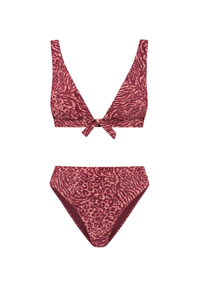 The Sunshine Brand TEDDY FIXED SET HIGHWAIST - Badehose Slip - blossom ...