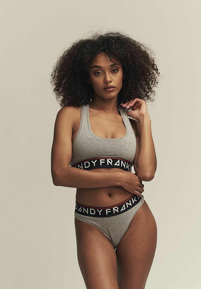 Frank Dandy W'S ST PAUL - String - grey melange/grå - Zalando.se