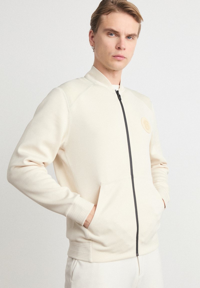 BOSS SAMOO - Trainingsjacke - open white/offwhite - Zalando.ch