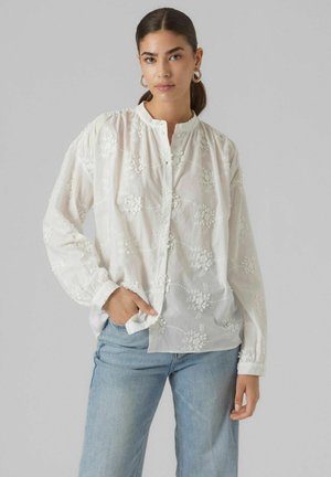 Object GERÜSCHTES - Bluse - cloud dancer/offwhite - Zalando.de