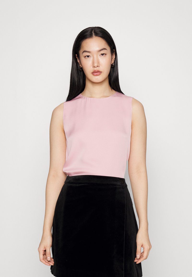 Theory STRAIGHT SHELL - Felső - pink/rózsaszín - Zalando.hu