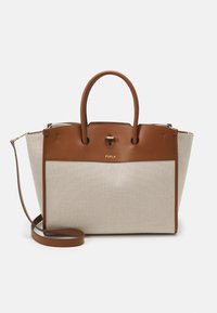 Furla GENESI TOTE - Cabas - naturale/cognac/marron - ZALANDO.FR