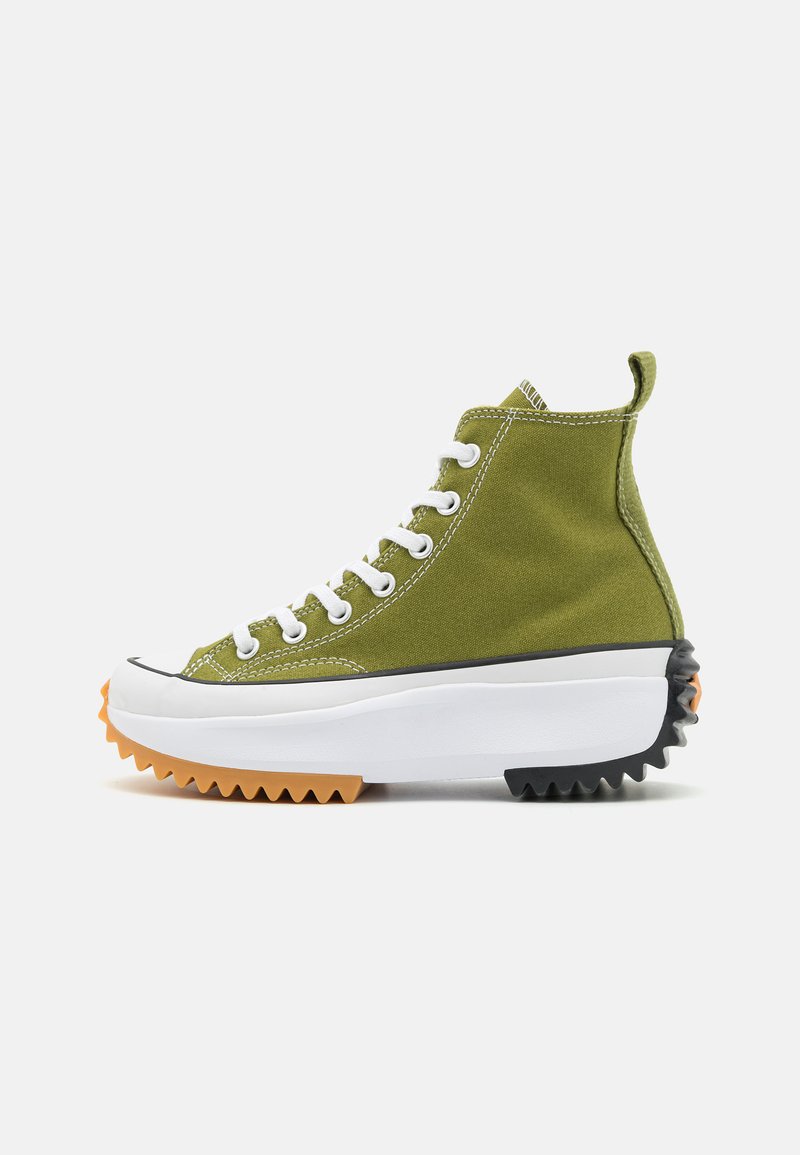 Converse RUN STAR HIKE - High-top trainers - green - Zalando.co.uk