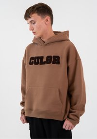 CUL8R Sweat à capuche - nugat/camel - ZALANDO.FR
