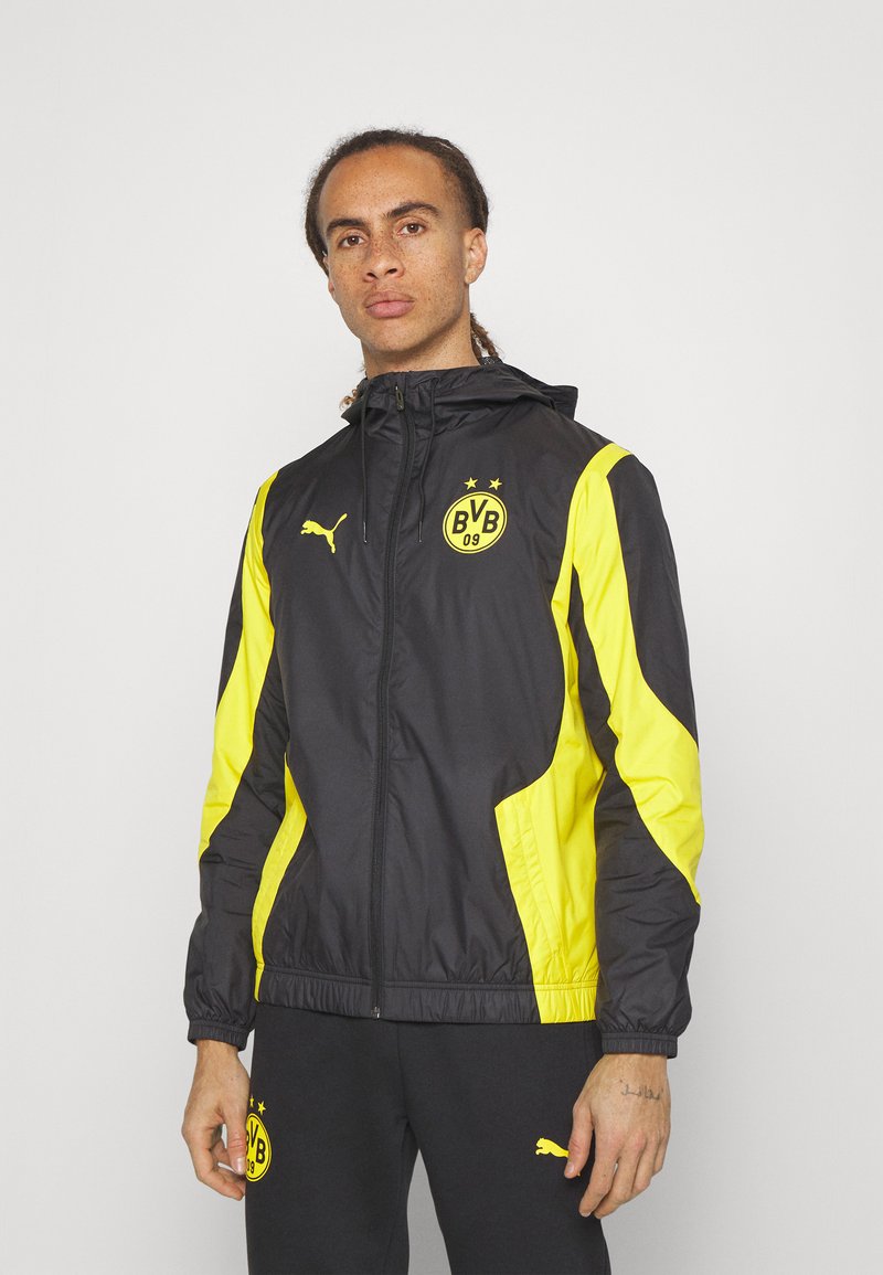 Puma BVB BORUSSIA DORTMUND PREMATCH ANTHEM JACKET - Equipación de ...